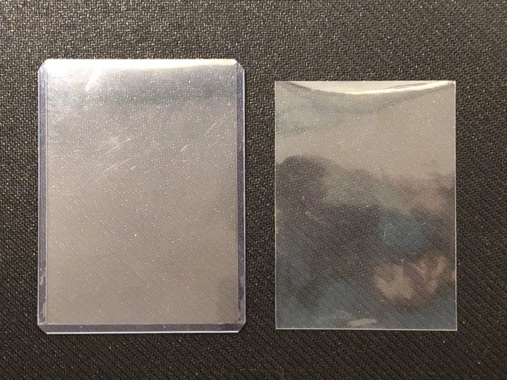 How To Properly Use Top Loaders – Sleeve No Card Behind