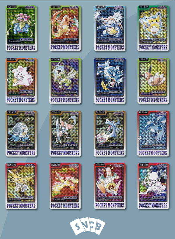 Bandai Carddass Pokémon Cards (Detailed Collectors Guide) - Sleeve No ...